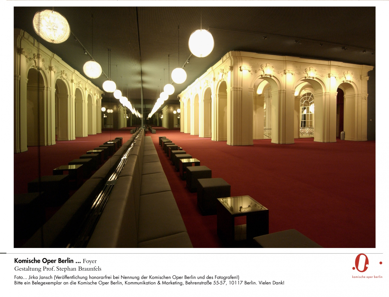 Komische Oper Berlin: Projekt "Komische Oper aktiv - Neue berufliche ...